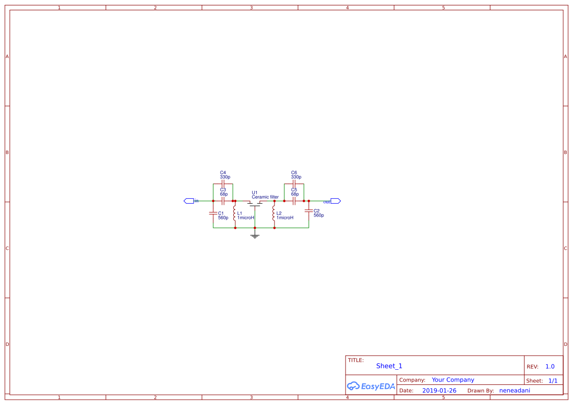 schematic test - EasyEDA open source hardware lab