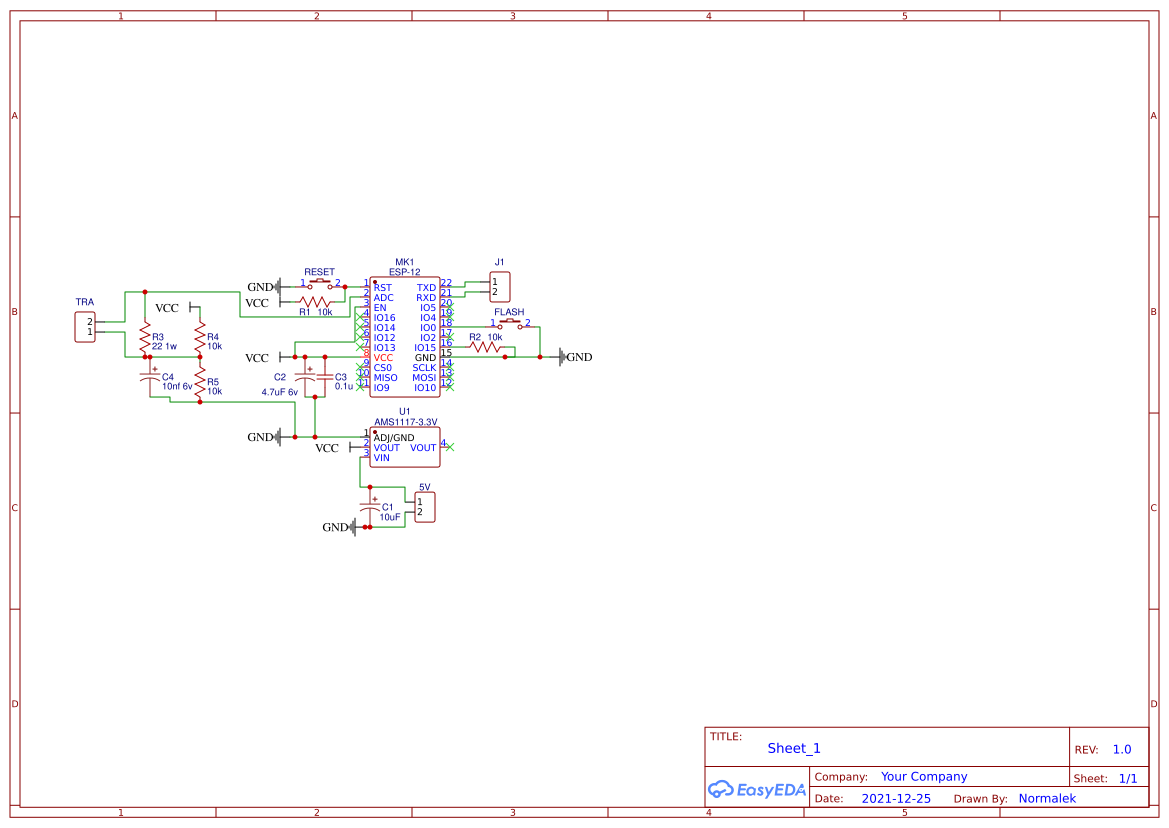 esp ammeter - EasyEDA open source hardware lab