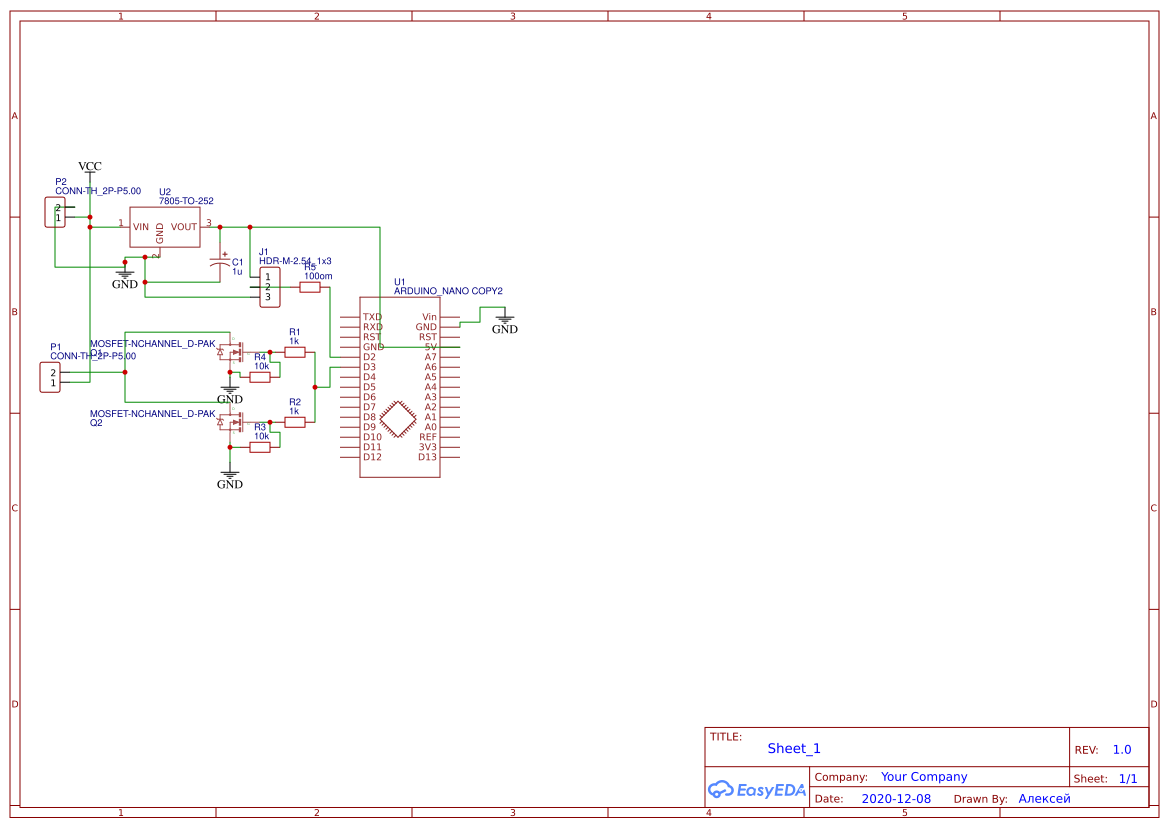 brushmotor driver 0.1 - EasyEDA open source hardware lab