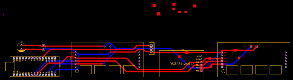 Servo Clock - EasyEDA open source hardware lab