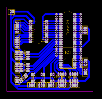 Robocon teensy trial - EasyEDA open source hardware lab
