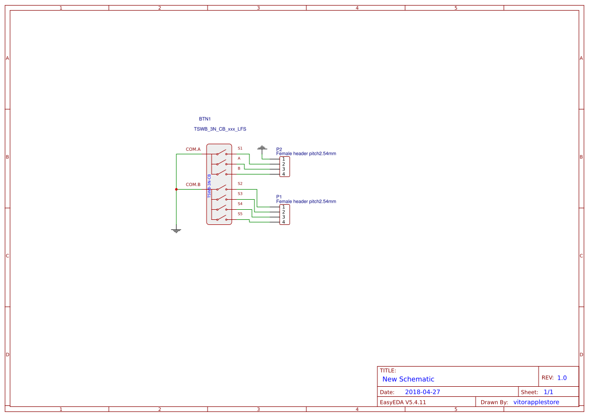 Navigation Switch Breakout - Platform for creating and sharing projects - OSHWLab