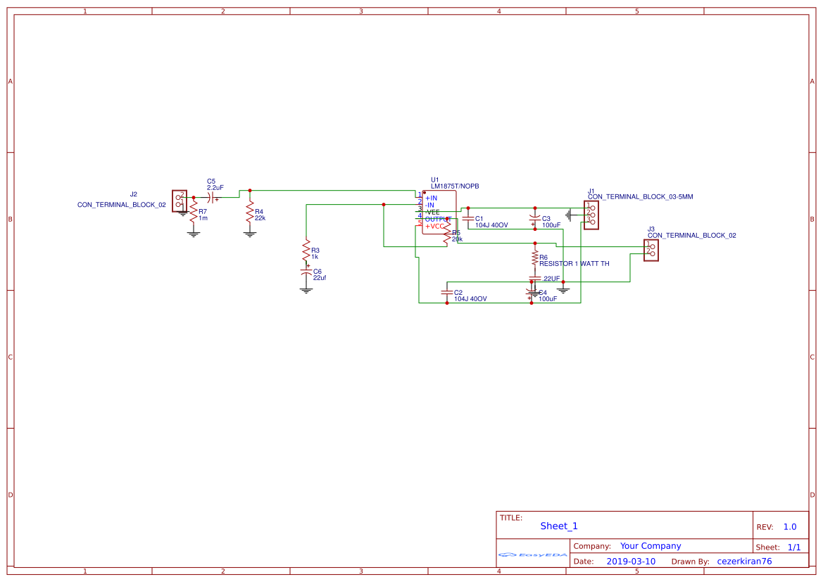 lm 1875 - EasyEDA open source hardware lab