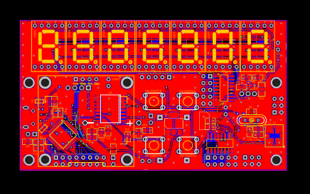 Nano VFO 3 SuperLED - OSHWLab