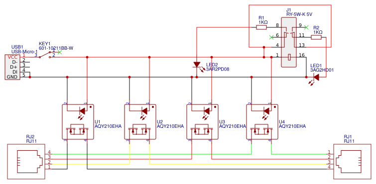 Landline phone ads blocker - OSHWLab