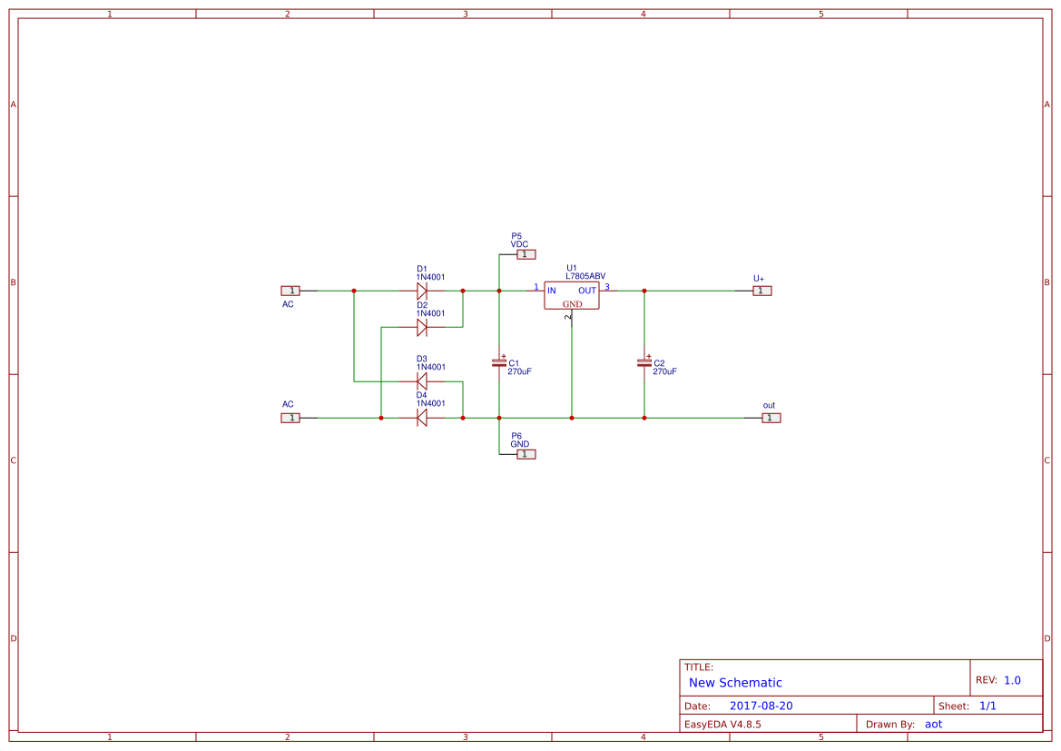 Many Fixed Regulator Circuits 5V,6V,9V,10V,12V 1A using IC-78xx series - OSHWLab