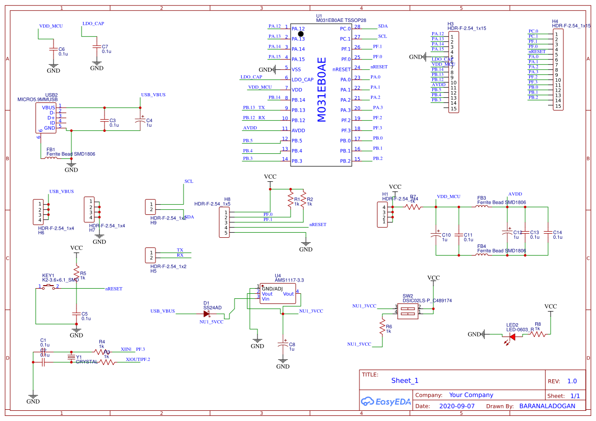 M031EB0AE - Platform for creating and sharing projects - OSHWLab