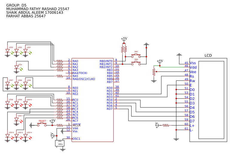 MicroP Project Schematic - OSHWLab