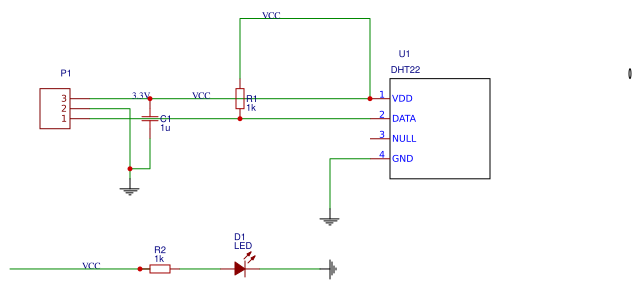 DHT22 Temperature & Humidity Sensor - OSHWLab