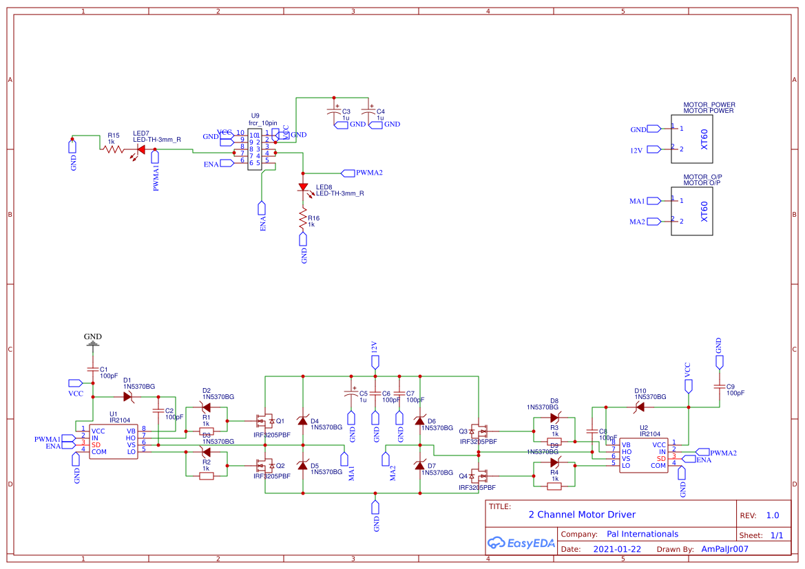 Motor Driver - OSHWLab