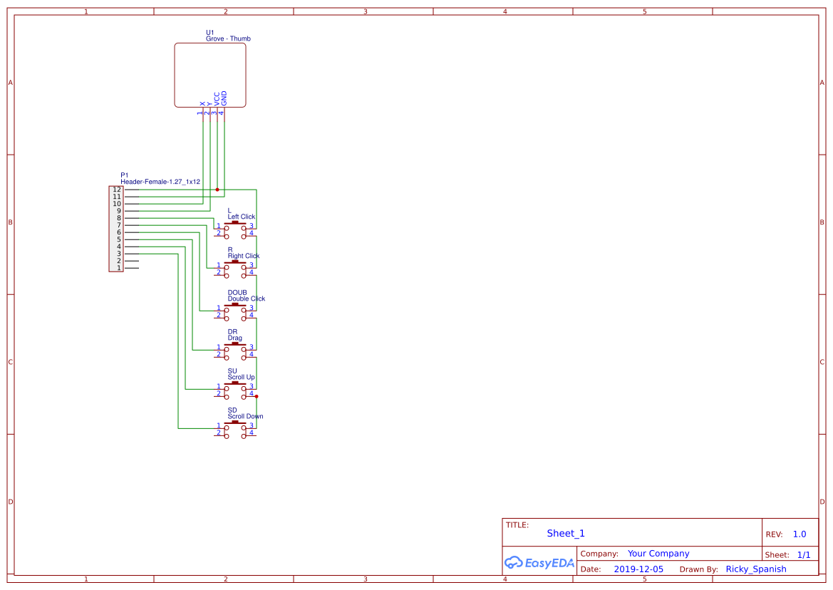CapStone_Mouse - EasyEDA open source hardware lab