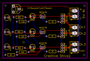 led chaser - EasyEDA open source hardware lab