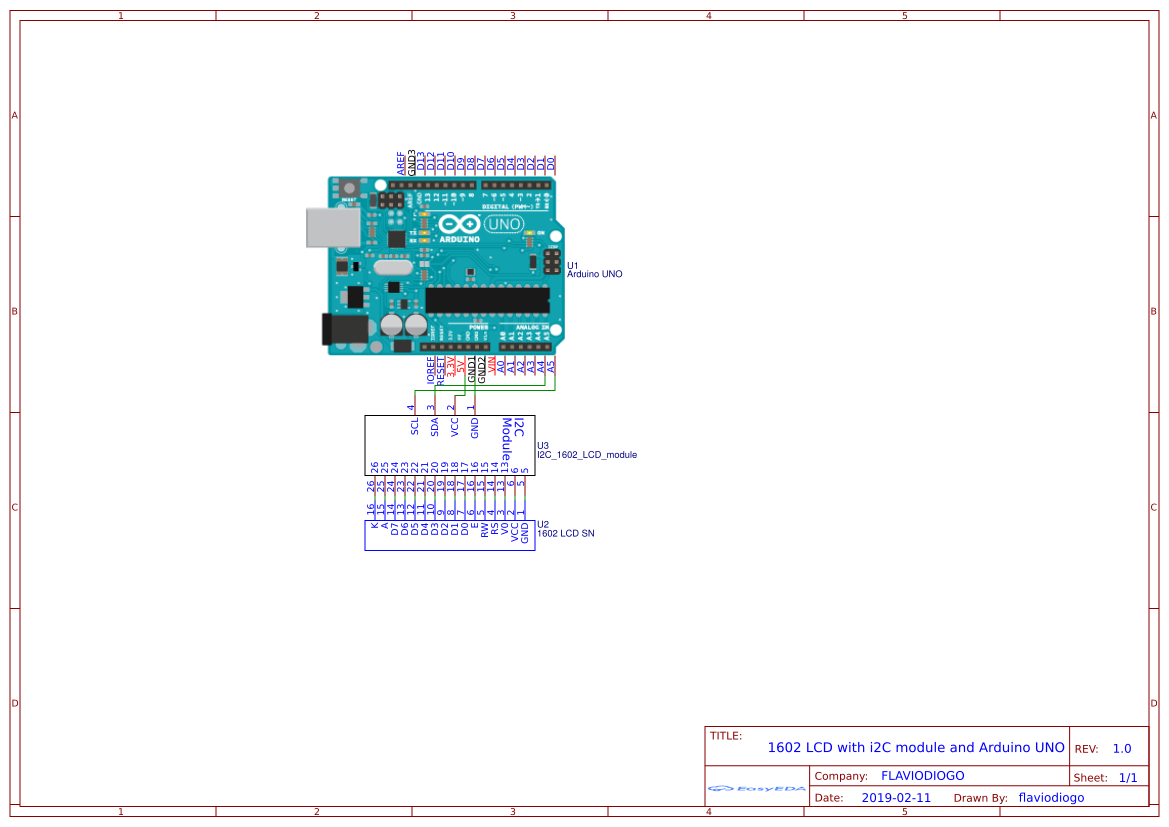 1602_I2C_LCD - OSHWLab