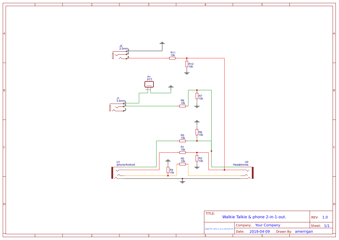 PTT-v2 - EasyEDA open source hardware lab