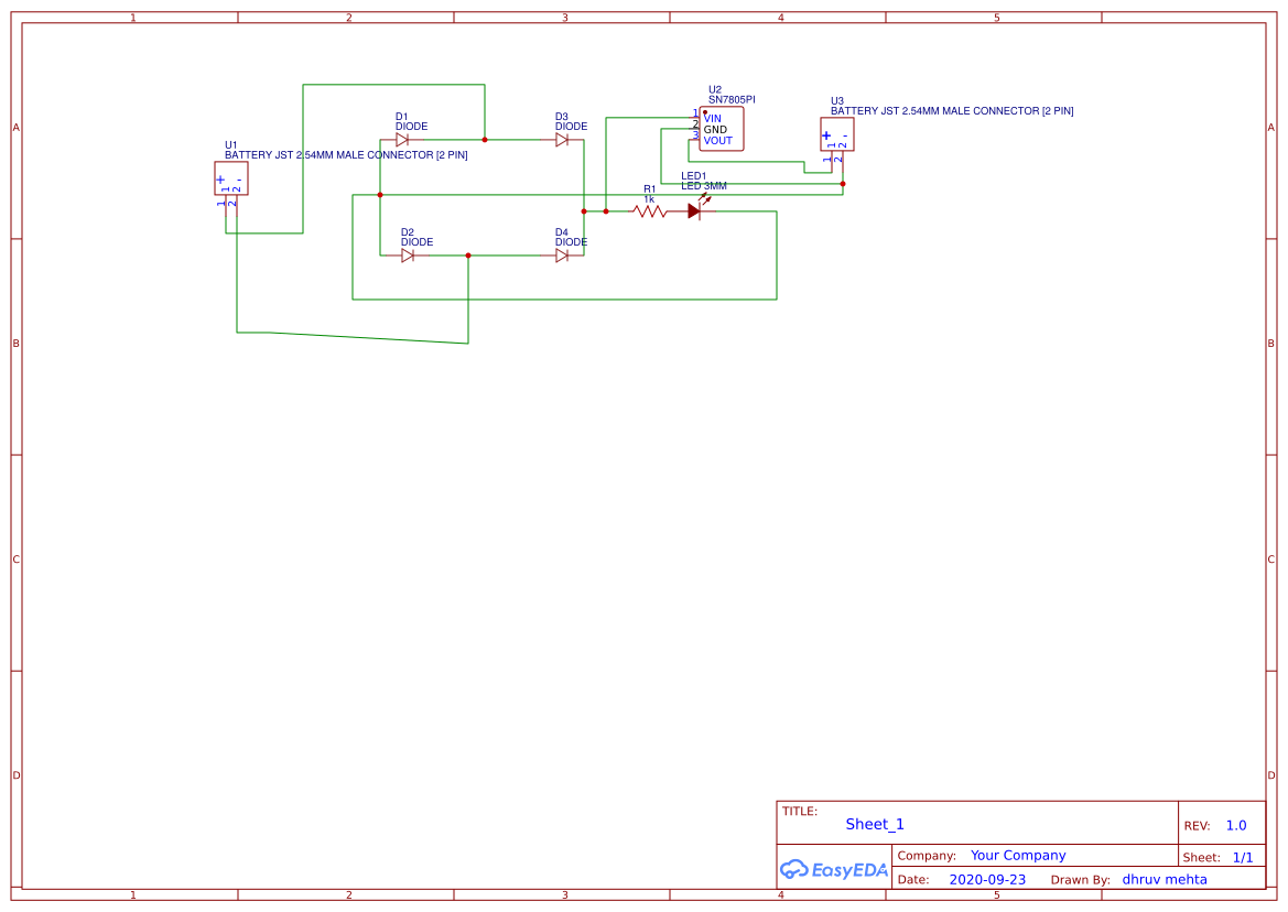GRC Training PCB 1(bridge rectifier) - OSHWLab