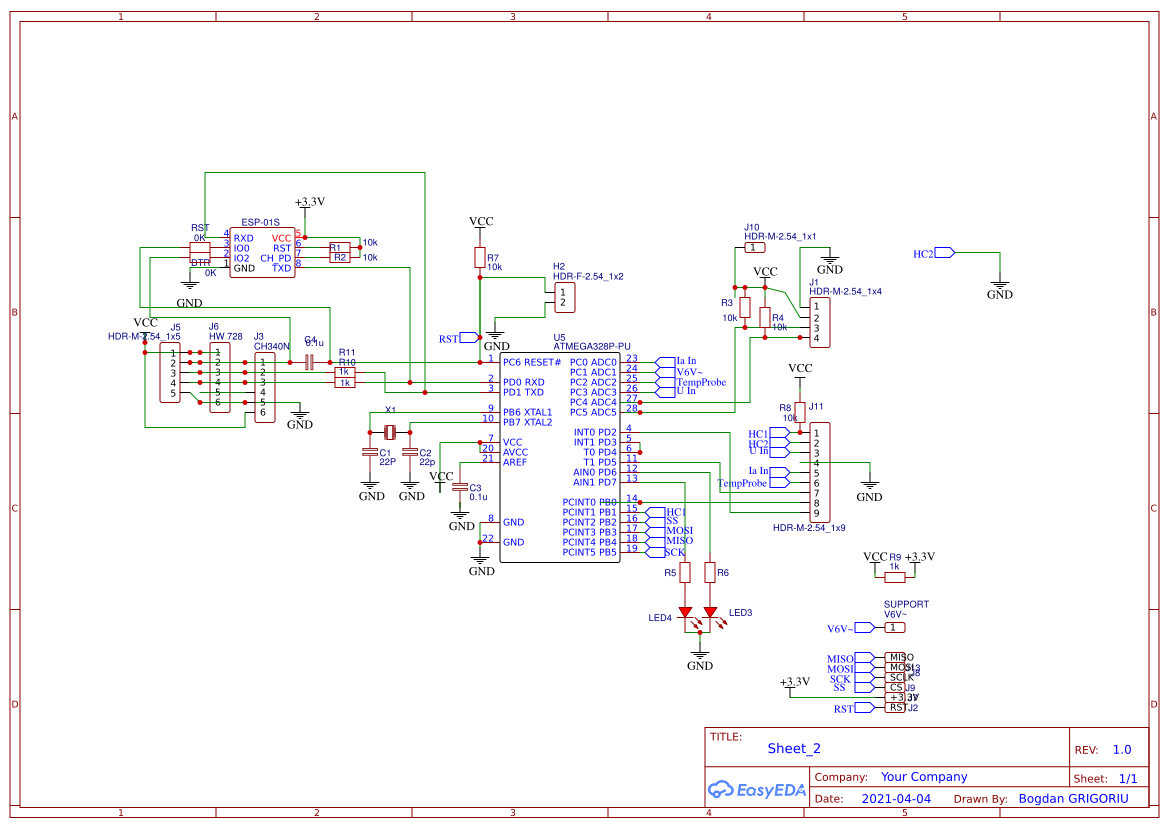 EcoPv DIGITAL V4 - EasyEDA open source hardware lab