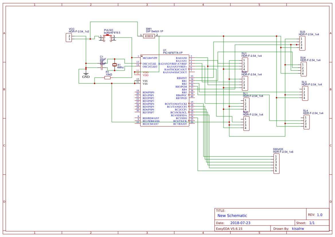ROBOT SUMO PIC 16F877A - OSHWLab