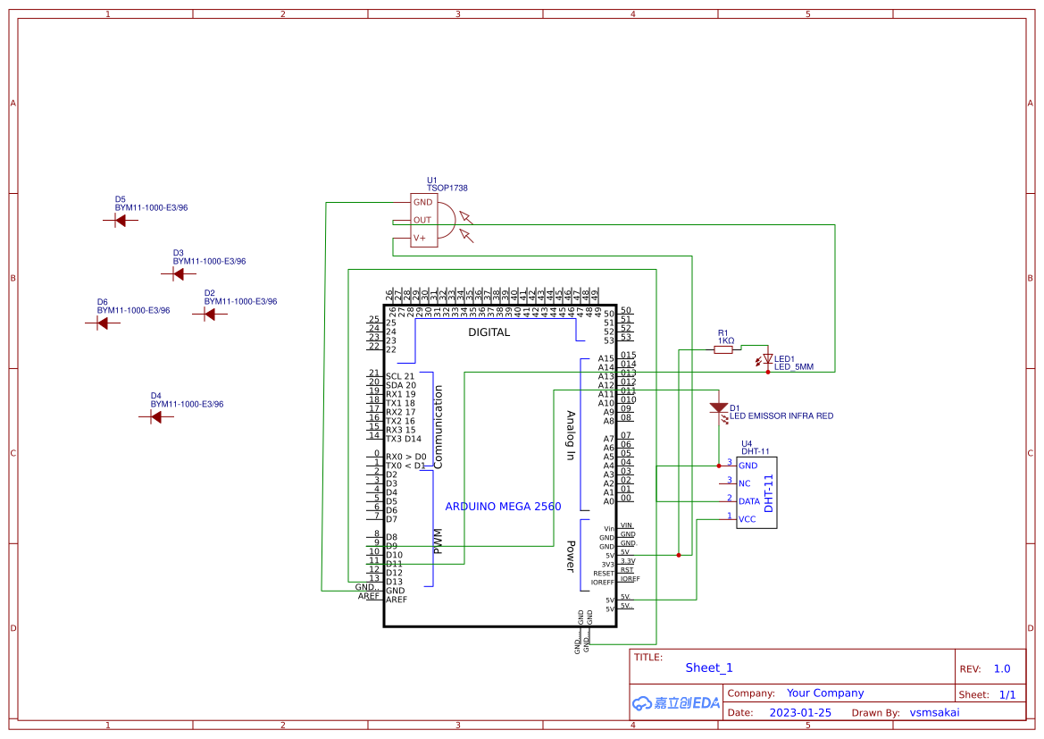 Projeto Teste - EasyEDA open source hardware lab