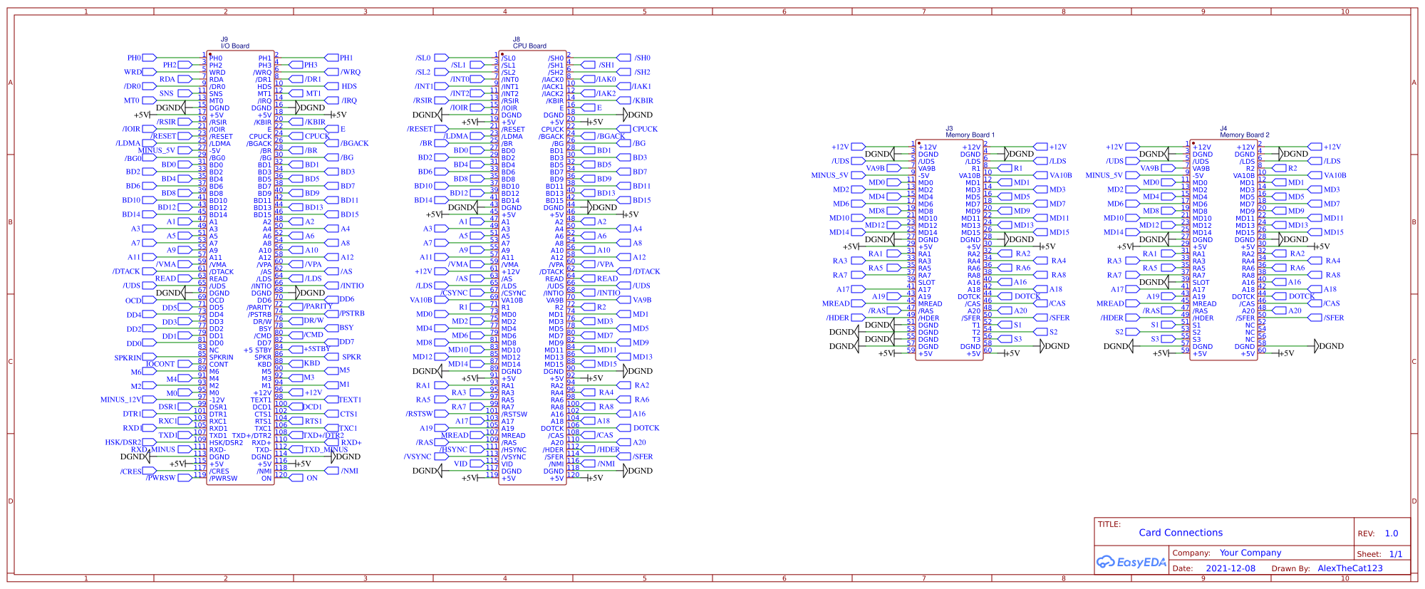 Apple Lisa 2/5 Motherboard - EasyEDA open source hardware lab