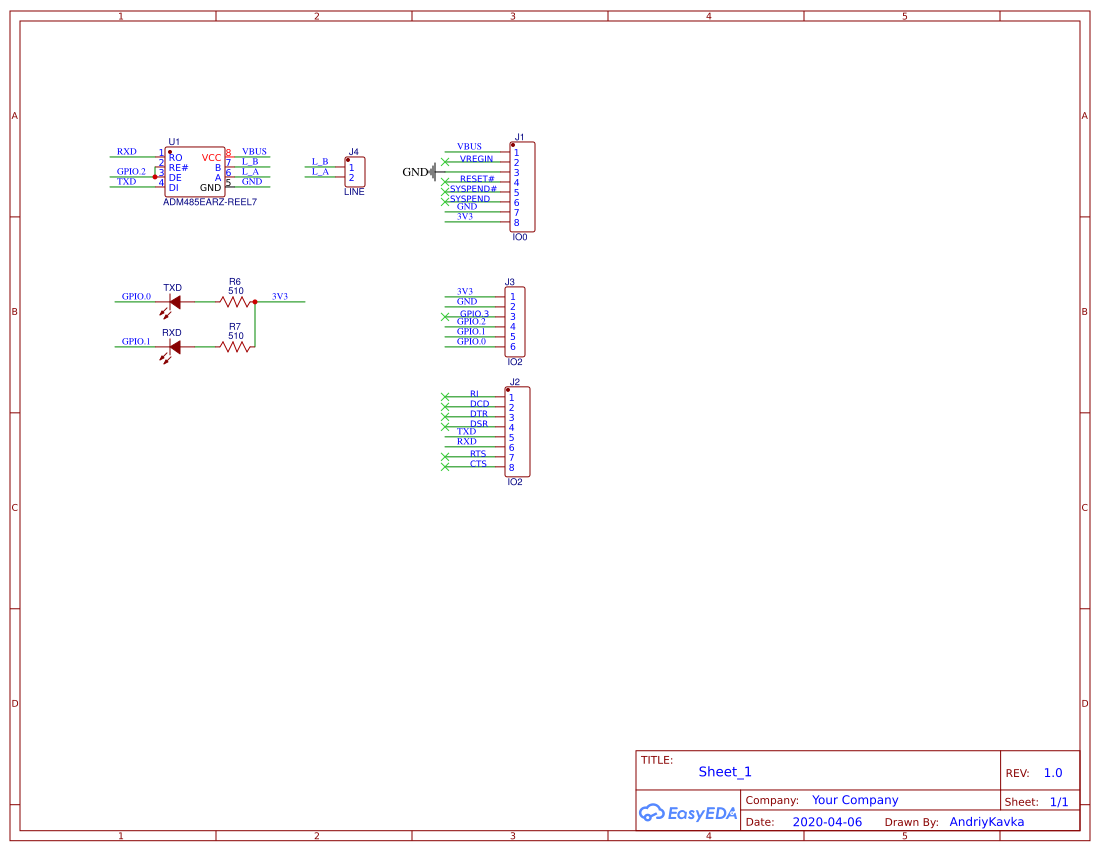 CP210X_RS485 - OSHWLab