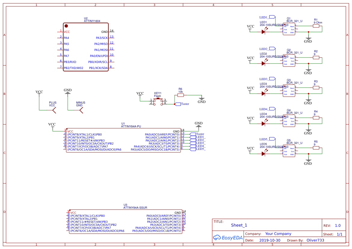 LED Backlight - Platform for creating and sharing projects - OSHWLab