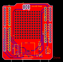 microSD Shield (Open hardware） copy - EasyEDA open source hardware lab