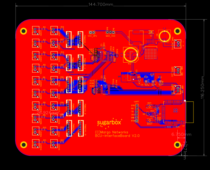 BCU Interface board - MUX_ESP32UE_20pincopy - EasyEDA open source hardware lab