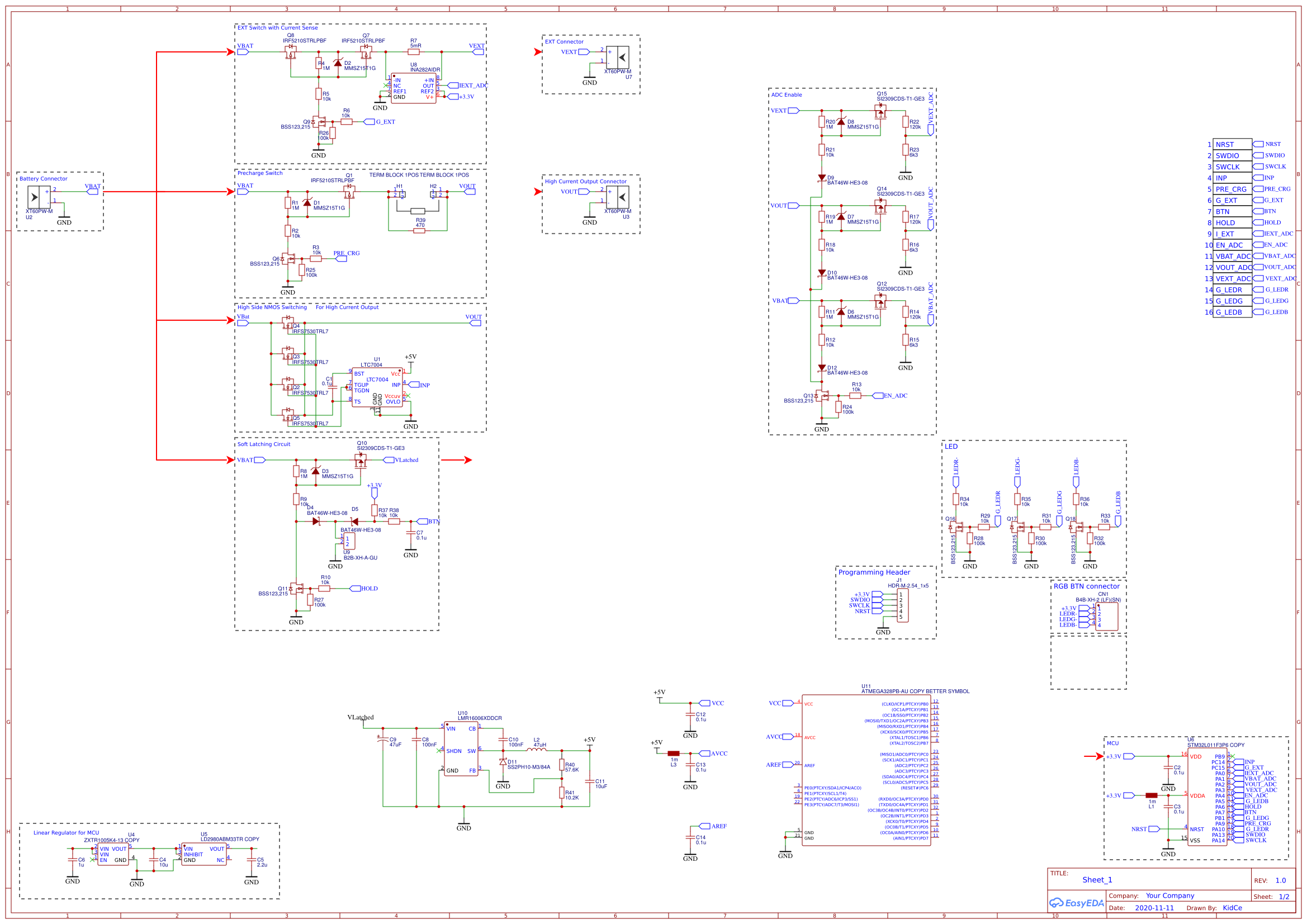 AntiSpark Switch with Precharge - EasyEDA open source hardware lab