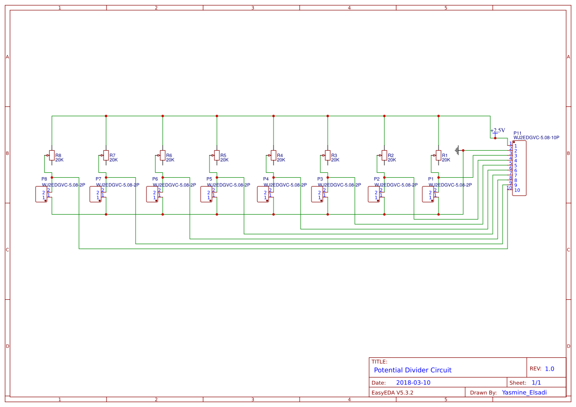 Potential Divider Circuit - OSHWLab