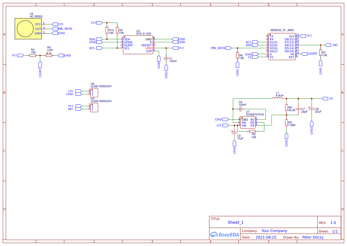 ESP8266-env_sensor - EasyEDA open source hardware lab