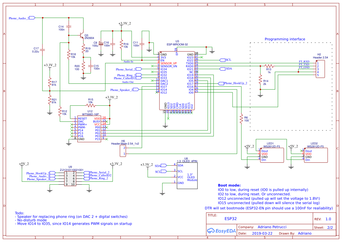 caller id - master - (tiger54) - OSHWLab