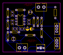 Simple boost converter UC3843 - EasyEDA open source hardware lab