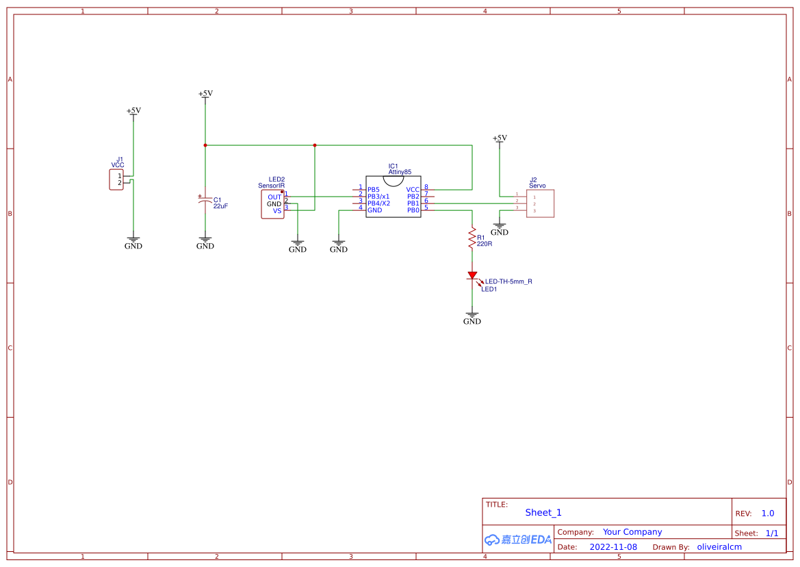 Wilbor Pendulo Robo - EasyEDA open source hardware lab