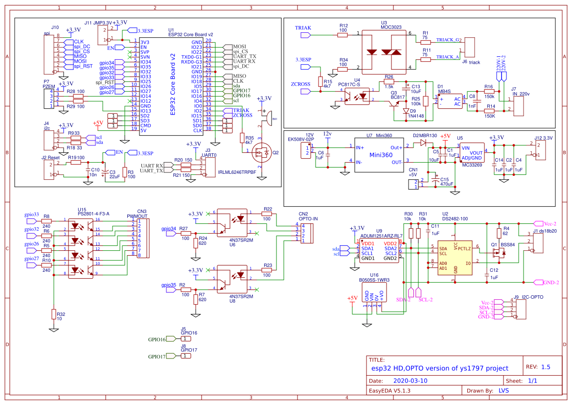 hd_esp32_opto - EasyEDA open source hardware lab