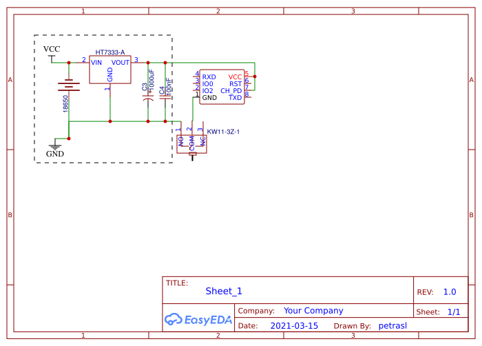ESP-01_button_4_Alexa - EasyEDA open source hardware lab