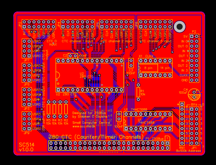 SC514 v1.0 Z80 CTC - EasyEDA open source hardware lab