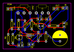 Volume, Bass, Tone, Middle controller board - EasyEDA open source ...