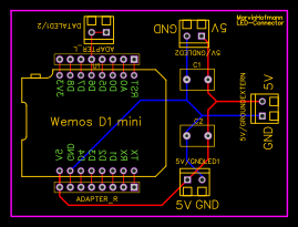 LED Board - EasyEDA open source hardware lab