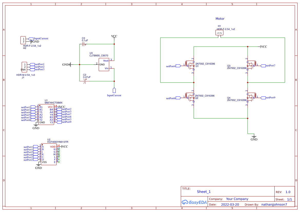 Basic_H_Bridge - EasyEDA open source hardware lab