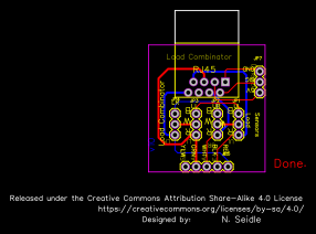 Load Sensor Combinator (Open hardware) - OSHWLab