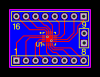 TQFN-16 breakout - EasyEDA open source hardware lab