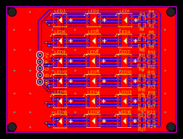 RGBW LED PCB 12V 5.54w 5cmx5.5cm - OSHWLab