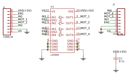 Modulo Driver L293DD - Platform for creating and sharing projects - OSHWLab