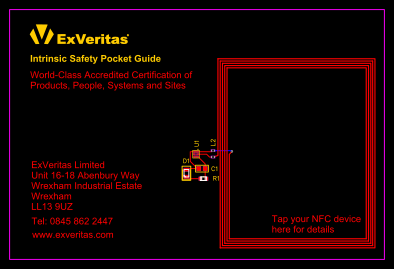 exv_business_card - EasyEDA open source hardware lab
