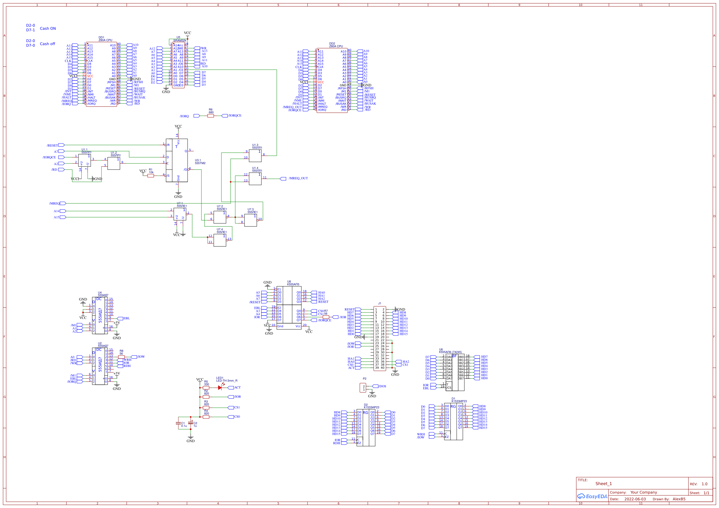 ZX Spectrum CASH and NEMO IDE - OSHWLab