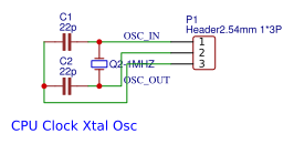 CPU Clock Xtal Osc - EasyEDA open source hardware lab