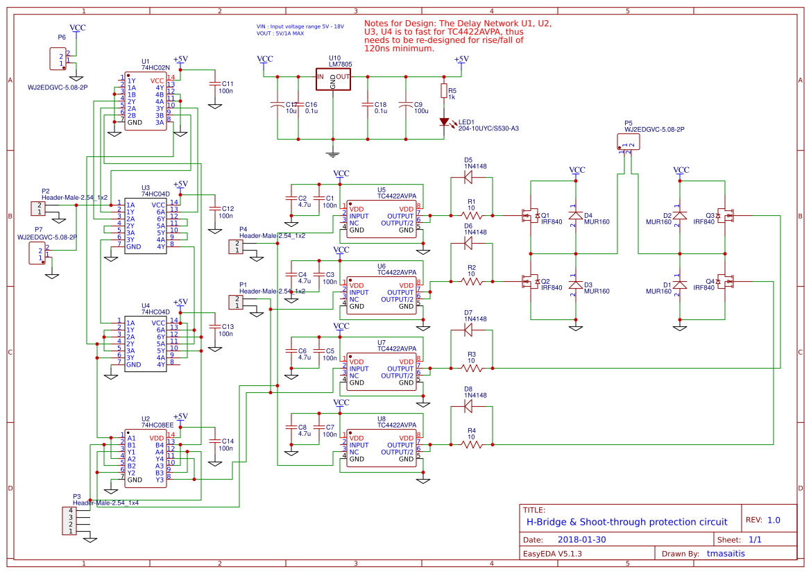 High Speed H-Bridge - OSHWLab