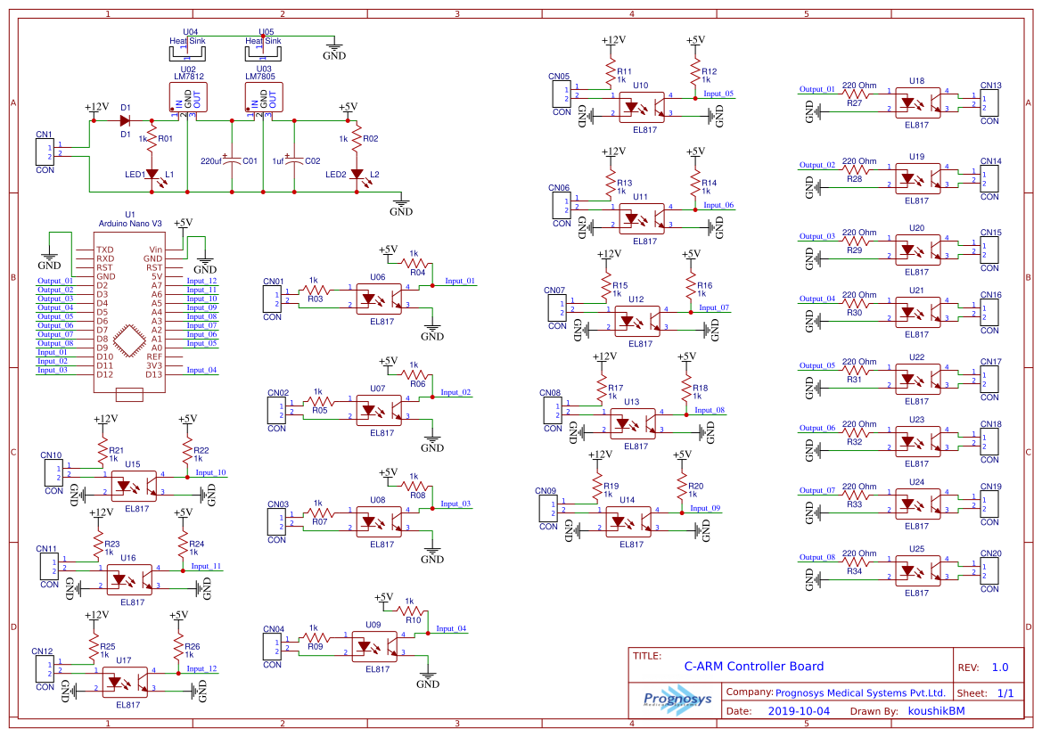 C-ARM_Control_Board_2019 - EasyEDA open source hardware lab