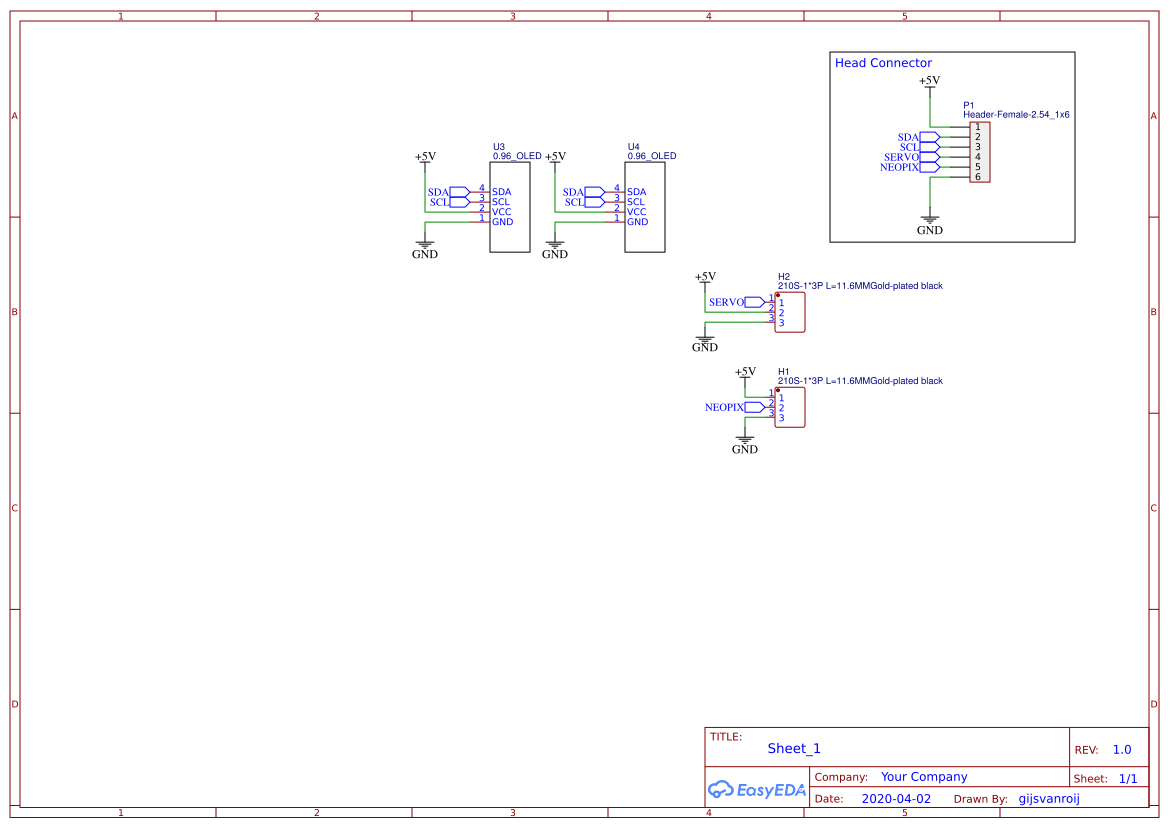 Balancing robot Twobit Face - Platform for creating and sharing projects - OSHWLab