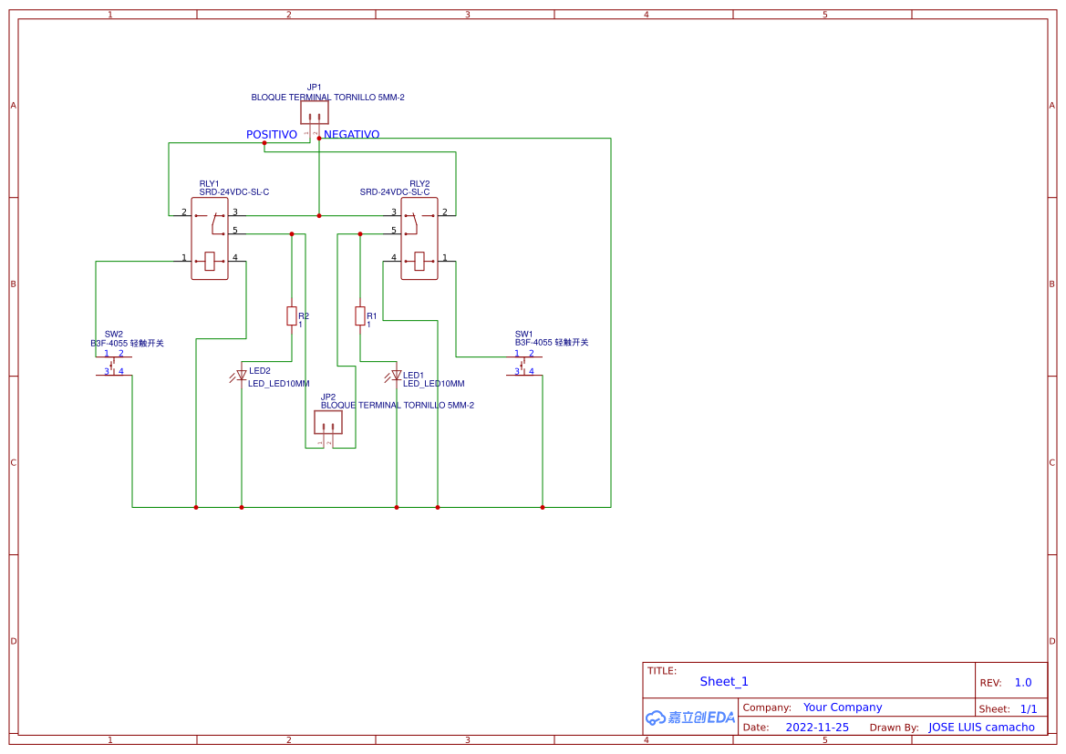 RELES CA1 - EasyEDA open source hardware lab